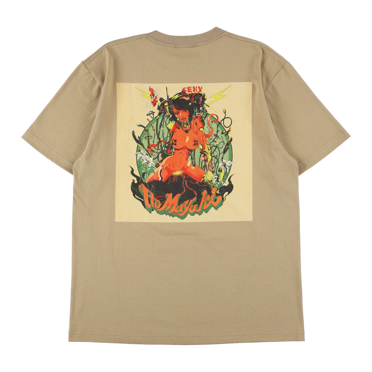 【60%OFF】【GODTAIL × 伊藤舞雪】 Thunder Patch × Backprint TEE | fempass beV